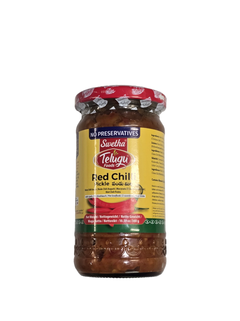 Telugu Foods Red Chilli Pickel - Savorja